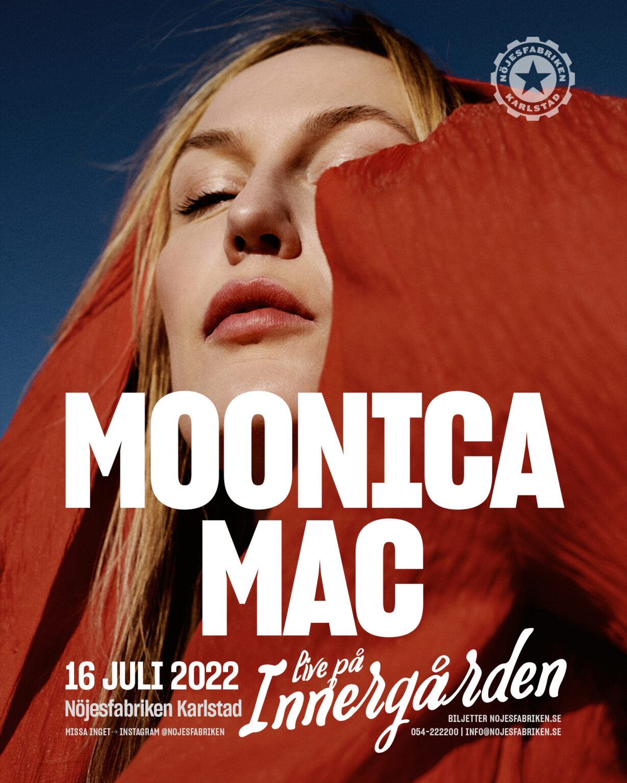 MOONICA MAC - Nöjesfabriken Karlstad