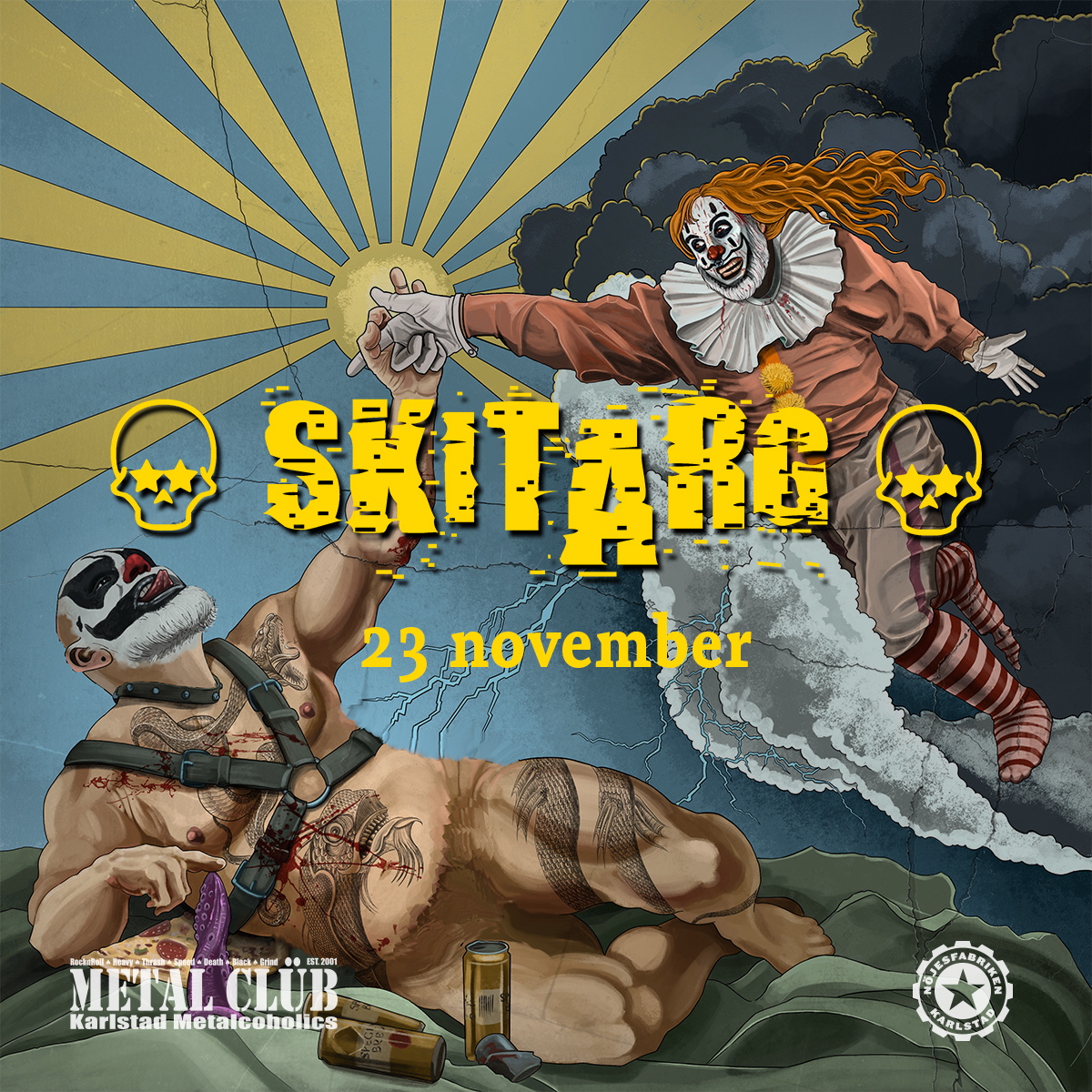 Skitarg - Nöjesfabriken Karlstad