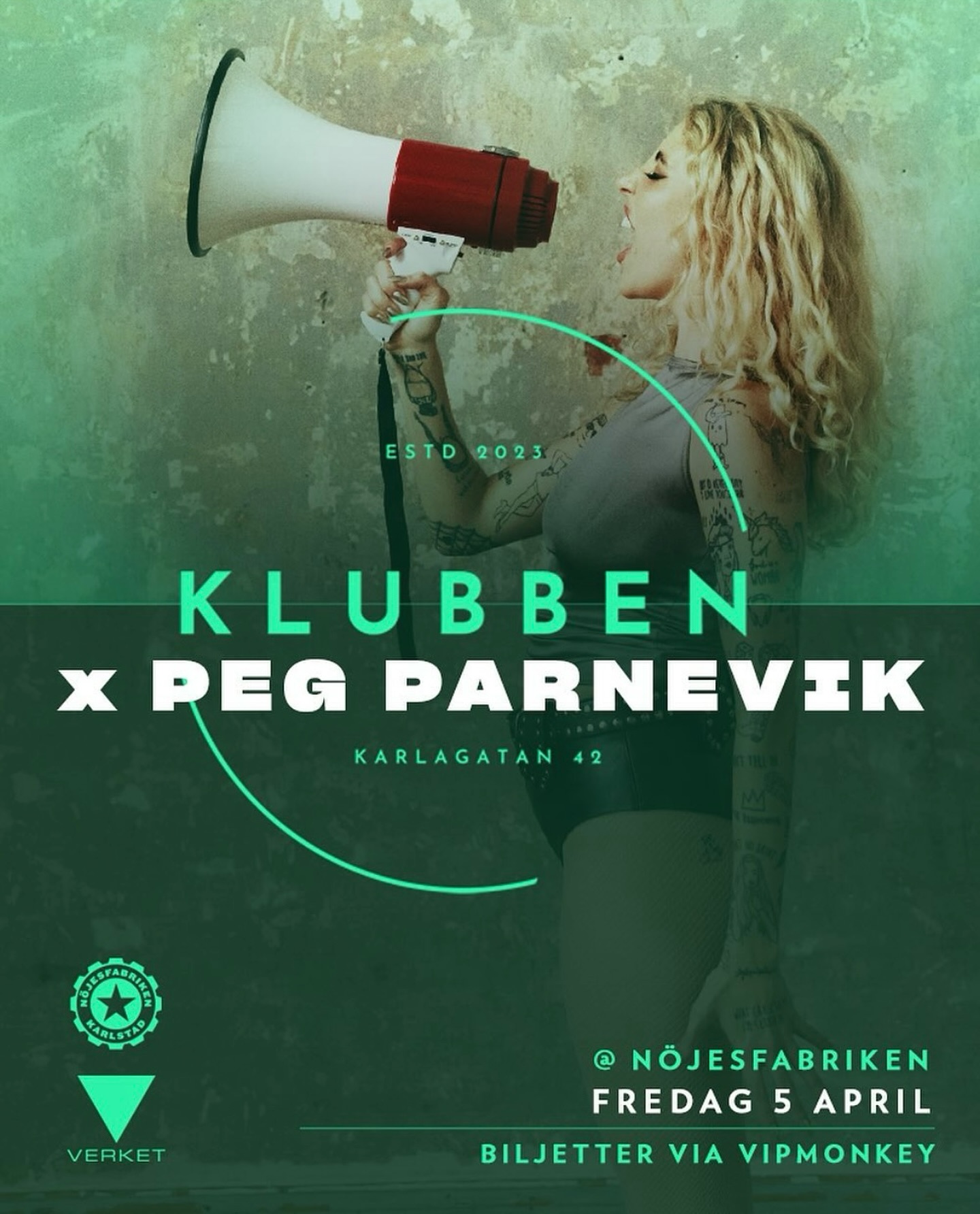 Peg Parnevik - Nöjesfabriken Karlstad