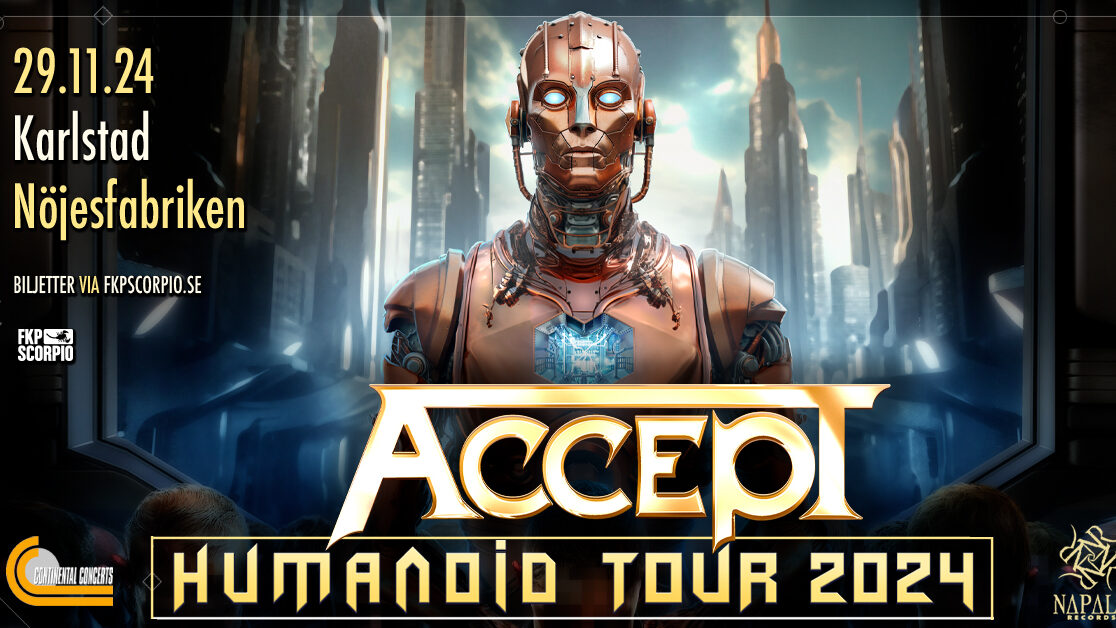 ACCEPT + Sister Sin - Nöjesfabriken Karlstad