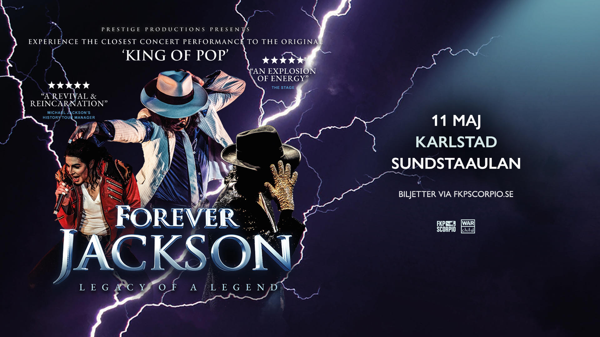 Forever Jackson - Nöjesfabriken Karlstad